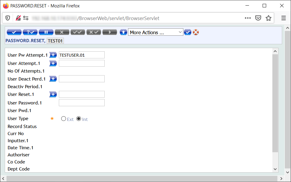 Resetting T24 User after Getting TOO MANY ATTEMPTS Message – EduRoll IT Blog