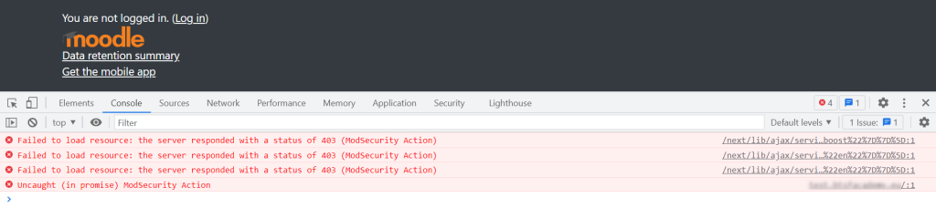Microsoft Azure Web Application Firewall (WAF) blocks some Moodle calls – EduRoll IT Blog