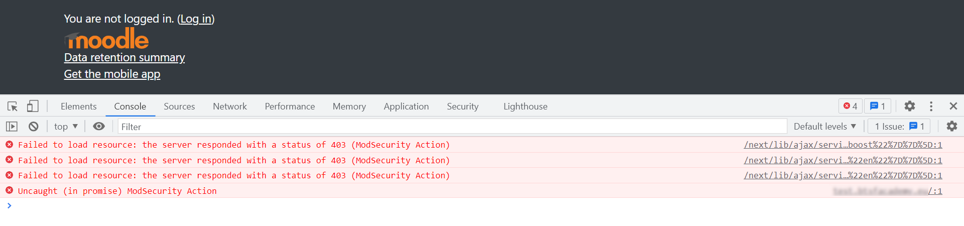 Microsoft Azure Web Application Firewall (WAF) blocks some Moodle calls – EduRoll IT Blog